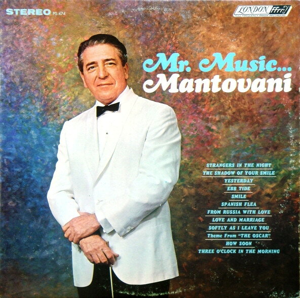 ・アーティスト Mantovani ・タイトル Mr. Music...Mantovani ・レーベル・型番 LONDON PS474 ・フォーマット LPレコード ・コンディション(盤) 非常に良い(EX) ・コンディション(ジャケット)...