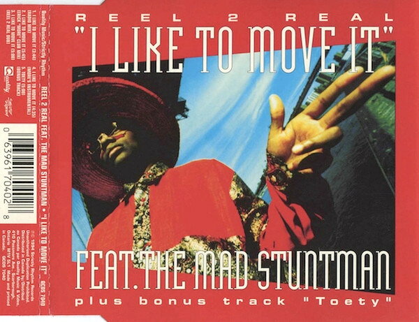 ・アーティスト Reel 2 Real, The Mad Stuntman ・タイトル I Like To Move It ・レーベル・型番 Quality Music QCDS7040 ・フォーマット CD ・コンディション(盤) 良い ...
