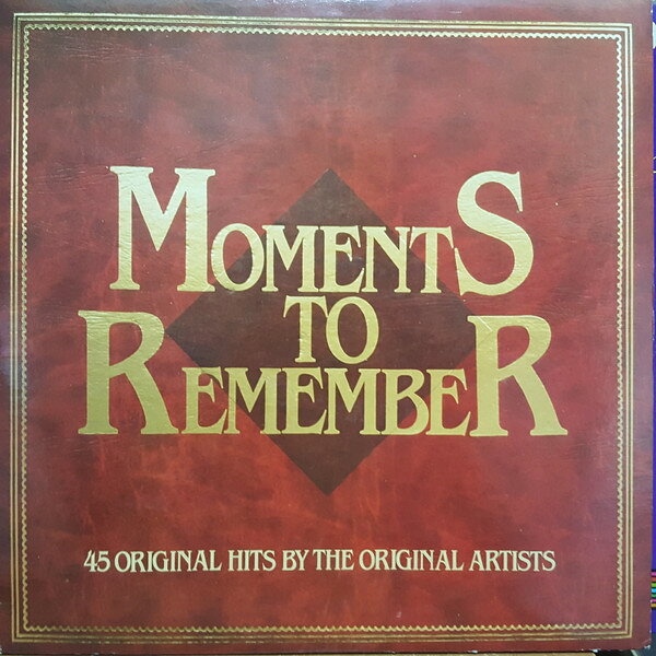 ・アーティスト Various ・タイトル Moments To Remember ・レーベル・型番 CBS Special Products SE10764 ・フォーマット LPレコード ・コンディション(盤) 良い (VG+) ・コンデ...