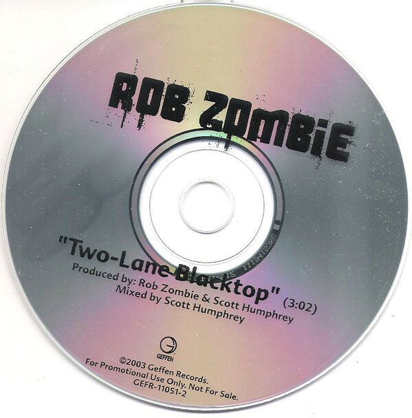 ・アーティスト Rob Zombie ・タイトル Two-lane Blacktop ・レーベル・型番 Geffen Records GEFR110512 ・フォーマット CD ・コンディション(盤) 良い (VG+) ・コンディション(ジ...