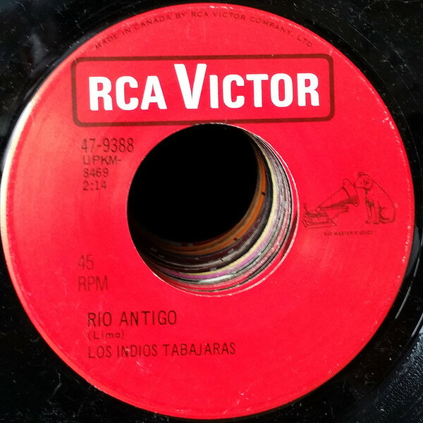 ・アーティスト Los Indios Tabajaras ・タイトル Rio Antigo ・レーベル・型番 RCA Victor 479388 ・フォーマット 7インチレコード ・コンディション(盤) 良い (VG+) ・コンディション(...