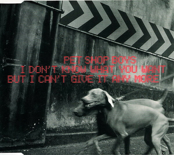 ・アーティスト Pet Shop Boys ・タイトル I Don't Know What You Want But I Can't Give It Any More ・レーベル・型番 Parlophone 724388749626 ・フォ...