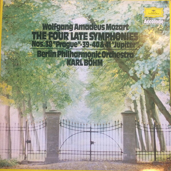 ・アーティスト Wolfgang Amadeus Mozart , Berliner Philharmoniker , Karl B?hm ・タイトル The Four Late Symphonies Nos.38 Prague 39 40...