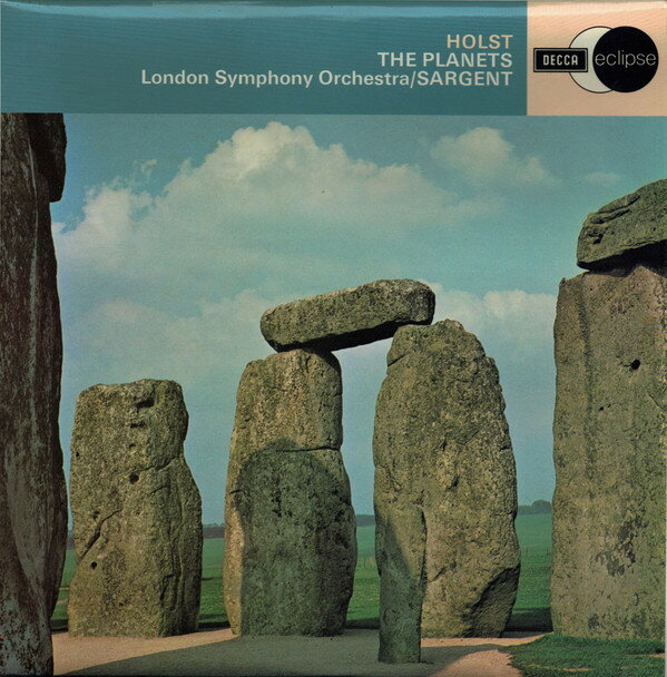 ・アーティスト Gustav Holst , London Symphony Orchestra , Sir Malcolm Sargent ・タイトル The Planets, Op. 32 ・レーベル・型番 Eclipse ECS600...
