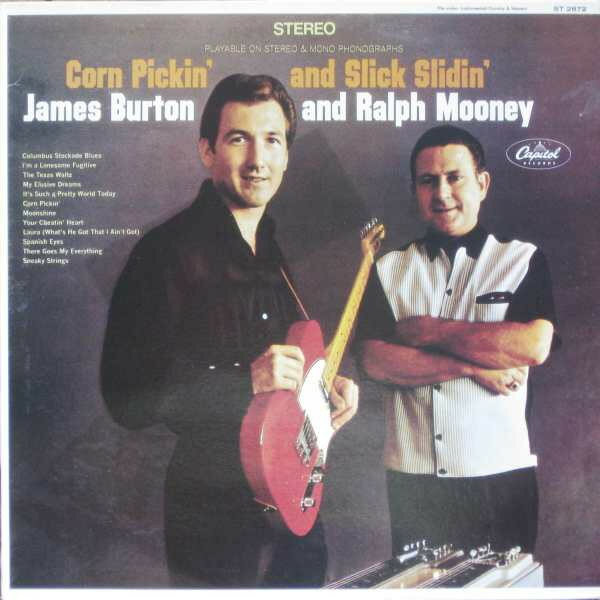 ・アーティスト James Burton, Ralph Mooney ・タイトル Corn Pickin' And Slick Slidin' ・レーベル・型番 ・フォーマット LPレコード ・コンディション(盤) 良い (VG+) ・コン...