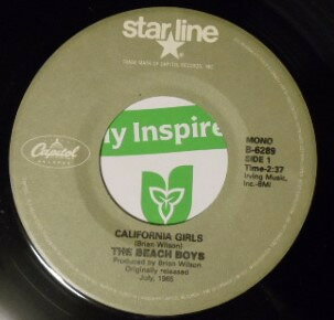 ・アーティスト Beach Boys ・タイトル California Girls / Let Him Run Wild ・レーベル・型番 Capitol Records B6289 ・フォーマット 7インチレコード ・コンディション(盤)...