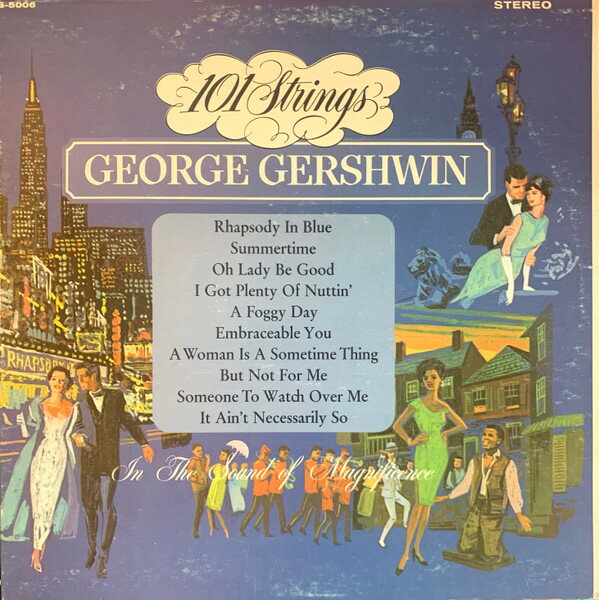 ・アーティスト 101 Strings ・タイトル George Gershwin ・レーベル・型番 Alshire S5006 ・フォーマット LPレコード ・コンディション(盤) 良い (VG+) ・コンディション(ジャケット) 可 (...
