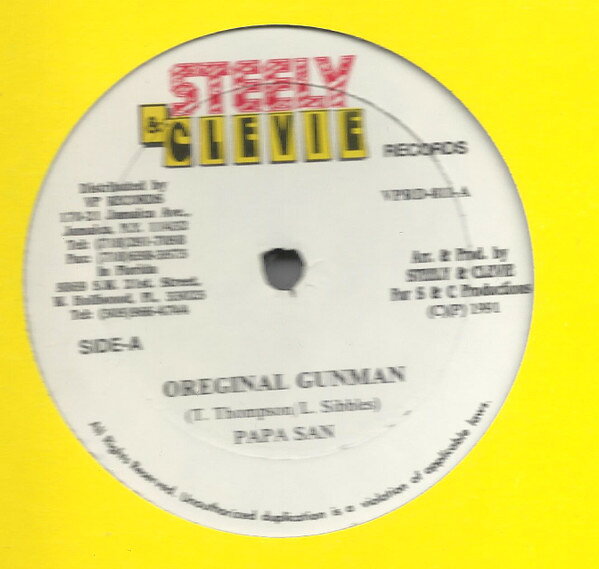 ・アーティスト Papa San , Dirtsman ・タイトル Oreginal Gunman ・レーベル・型番 Steely & Clevie Records VPRD811 ・フォーマット 12インチレコード ・コンディション(盤)...
