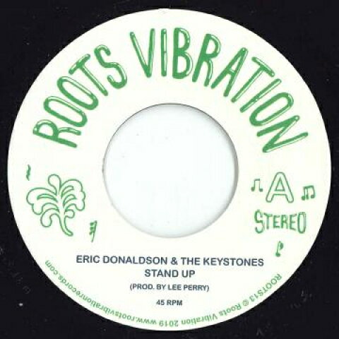 ・アーティスト Eric Donaldson, Keystones / Upsetter ・タイトル Stand Up / Dub Fu Ya Right ・レーベル・型番 Roots Vibration UK ROOTS13 ・フォーマッ...
