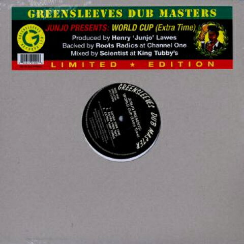 ・アーティスト Roots Radics ・タイトル Junjo Presents: World Cup (Extra Time) ・レーベル・型番 Greensleeves UK GREL2109 ・フォーマット LPレコード ・コンディ...