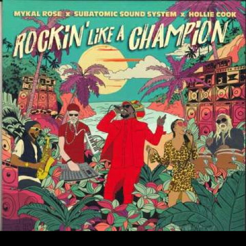 ・アーティスト Mykal Rose, Subatomic Sound System, Hollie Cook ・タイトル Rockin' Like A Champion (Green & Pink Smoke Translucent Vi...