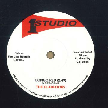 ・アーティスト Gladiators ・タイトル Bongo Red / Bongo Red Version ・レーベル・型番 Soul Jazz Records UK/Studio One SJR5817 ・フォーマット 7インチレコード...