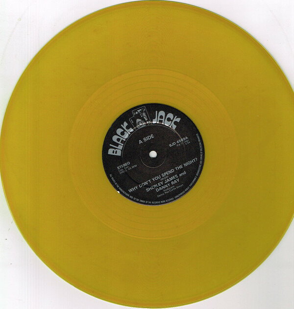 ・アーティスト Shirley James & Danny Ray (2) ・タイトル Why Don't You Spend The Night? ・レーベル・型番 Black Jack BJD4509 ・フォーマット 12インチレコード...