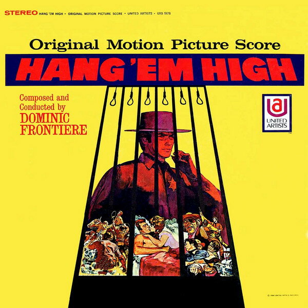 ・アーティスト Dominic Frontiere ・タイトル Hang 'Em High (Original Motion Picture Score) ・レーベル・型番 United Artists Records UAS5179 ・フ...