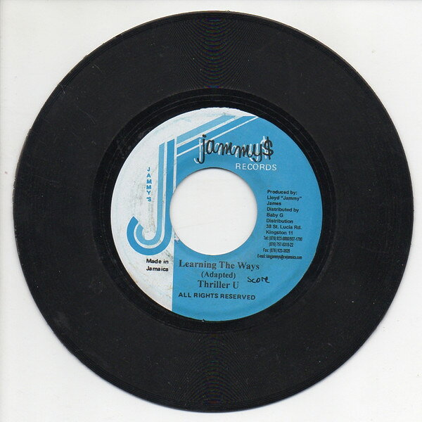 ・アーティスト Thriller U ・タイトル Learning The Ways ・レーベル・型番 Jammy's Records NONE ・フォーマット 7インチレコード ・コンディション(盤) 可 (VG) ・コンディション(ジャ...