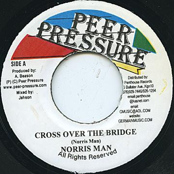 ・アーティスト Norrisman ・タイトル Cross Over The Bridge ・レーベル・型番 Peer Pressure NONE ・フォーマット 7インチレコード ・コンディション(盤) 良い (VG+) ・コンディション...