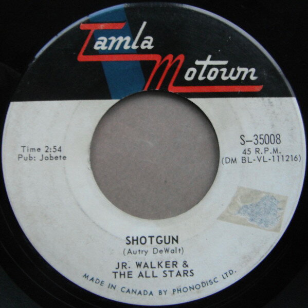 ・アーティスト Junior Walker & The All Stars ・タイトル Shotgun / Hot Cha ・レーベル・型番 Tamla Motown S35008 ・フォーマット 7インチレコード ・コンディション(盤) ...