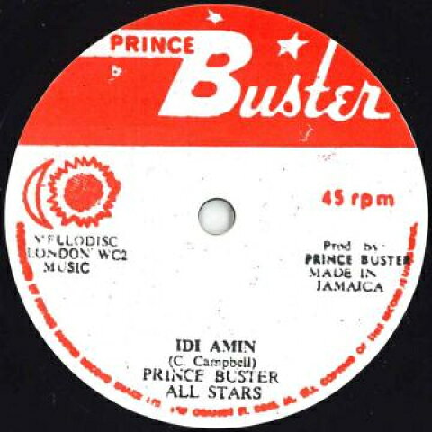 ・アーティスト Prince Buster ・タイトル Idi Amin / Version ・レーベル・型番 ・フォーマット 7インチレコード ・コンディション(盤) 新品 (M) ・コンディション(ジャケット) ・コンディション(帯) ...