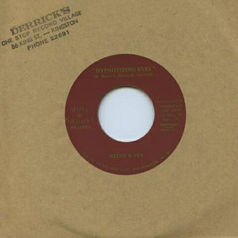 ・アーティスト Keith & Tex ・タイトル Hypnotizing Eyes / Down The Street ・レーベル・型番 Move & Groove/Dub Store Records DSRDH7011 ・フォーマット ...