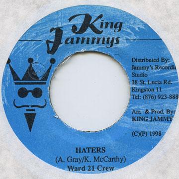 ・アーティスト Ward 21 ・タイトル Haters ・レーベル・型番 King Jammys none ・フォーマット 7インチレコード ・コンディション(盤) 新品 (M) ・コンディション(ジャケット) ・コンディション(帯) オ...