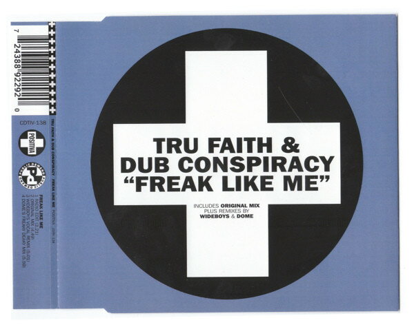 ・アーティスト Tru Faith & Dub Conspiracy ・タイトル Freak Like Me ・レーベル・型番 Positiva CDTIV138 ・フォーマット CD ・コンディション(盤) 良い (VG+) ・コンディシ...