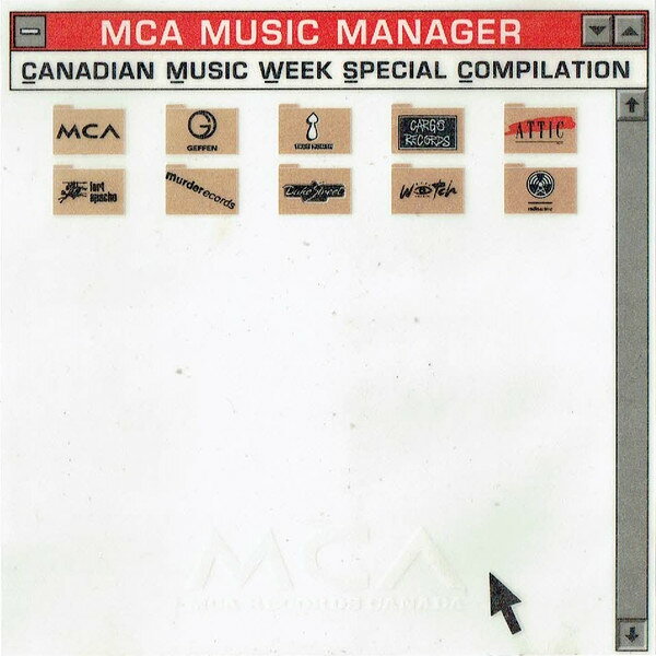 ・アーティスト Various ・タイトル Mca Music Manager (Canadian Music Week Special Compilation) ・レーベル・型番 MCA Records Canada MCAD9522 ・...