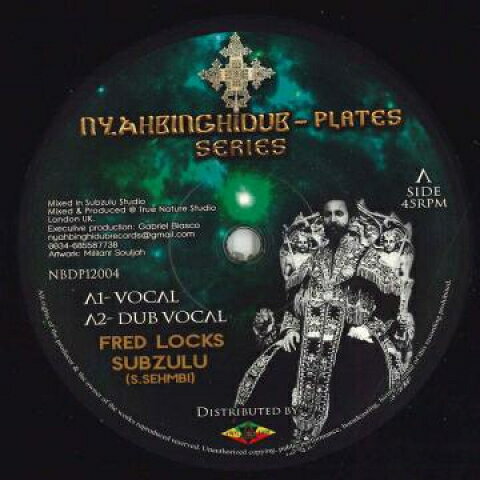 ・アーティスト Fred Locks, Subzulu / Irie Jahwind, Subzulu ・タイトル In My Heart; (Dub Vocal) / Sax Cut; (Sax Dub); (Raw Dub) ・レーベル...
