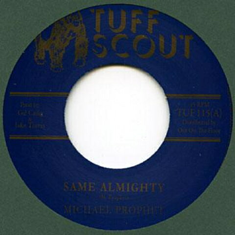 ・アーティスト Michael Prophet ・タイトル Same Almighty / Version ・レーベル・型番 Tuff Scout TUF115 ・フォーマット 7インチレコード ・コンディション(盤) 非常に良い(EX) ...