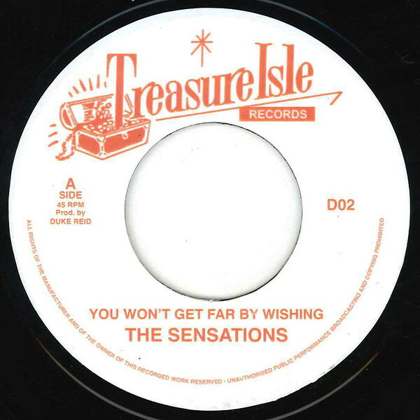 ・アーティスト Sensations / Phyllis Dillon ・タイトル You Won't Get Far By Wishing / Things Of The Past ・レーベル・型番 Treasure Isle D02 ・...
