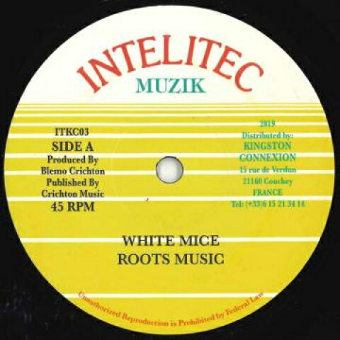・アーティスト White Mice ・タイトル Roots Music / Dub ・レーベル・型番 Intelitec EU ITKC03 ・フォーマット 7インチレコード ・コンディション(盤) 新品 (M) ・コンディション(ジャケ...