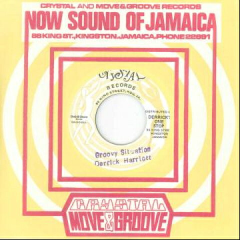 ・アーティスト Derrick Harriott ・タイトル Groovy Situation / Candy ・レーベル・型番 Crystal/Dub Store Records DSRDH7022 ・フォーマット 7インチレコード ・コ...