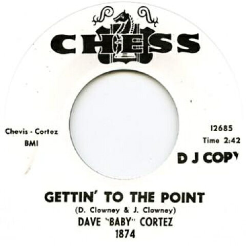 ・アーティスト Dave 'Baby' Cortez ・タイトル Getting' To The Point / Happy Feet ・レーベル・型番 Chess UK CHESS1874 ・フォーマット 7インチレコード ・コンディショ...