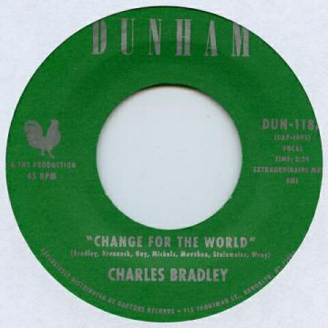 ・アーティスト Charles Bradley ・タイトル Change For The World / Revelation ・レーベル・型番 DAPTONE DAP1095 ・フォーマット 7インチレコード ・コンディション(盤) 新品...
