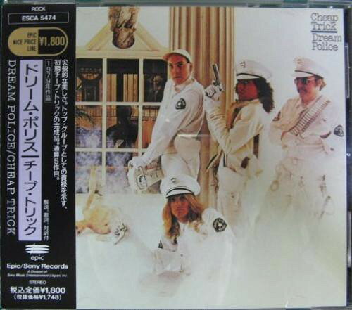 ・アーティスト Cheap Trick ・タイトル Dream Police ・レーベル・型番 Epic ESCA5474 ・フォーマット CD ・コンディション(盤) 良い (VG+) ・コンディション(ジャケット) ・コンディション(帯...