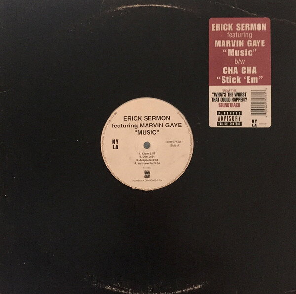 ・アーティスト Erick Sermon, Marvin Gaye / Cha Cha ・タイトル Music / Stick 'Em ・レーベル・型番 NY.LA Music 0694975781 ・フォーマット 12インチレコード ・コ...