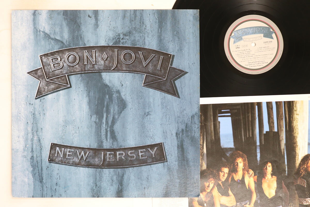 ・アーティスト Bon Jovi ・タイトル New Jersey ・レーベル・型番 MERCURY 25PP258PROMO ・フォーマット LPレコード ・コンディション(盤) 良い (VG+) ・コンディション(ジャケット) 良い (...