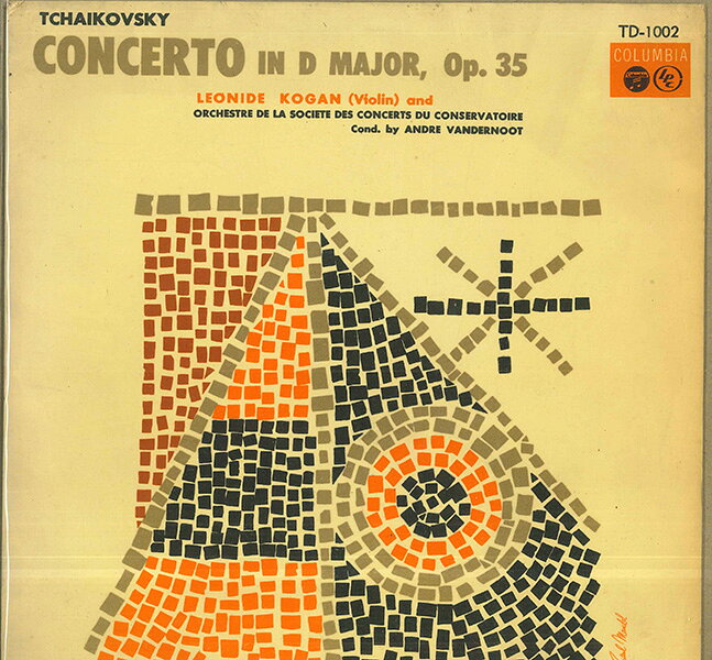 ・アーティスト Tchaikovsky, Leonide Kogan, Orchestre De La Societe Des Concerts Du Conservatoire, Andre Vandernoot ・タイトル ヴァイオリン...