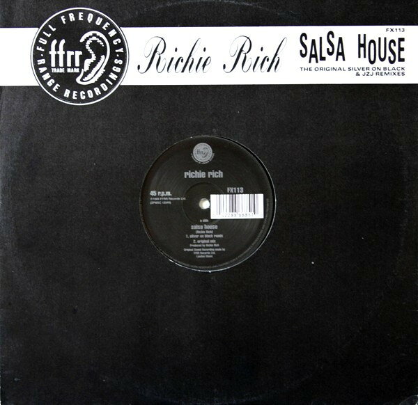・アーティスト Richie Rich ・タイトル Salsa House ・レーベル・型番 FFRR FX113 ・フォーマット 12インチレコード ・コンディション(盤) 良い (VG+) ・コンディション(ジャケット) 可 (VG) ...