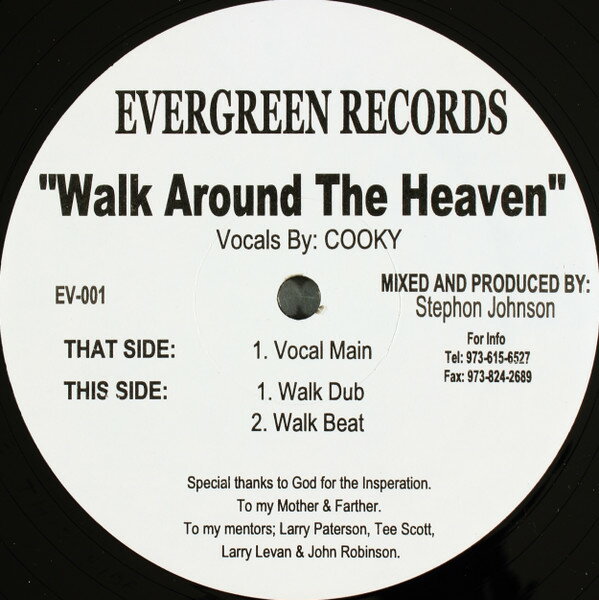 ・アーティスト Stephon Johnson ・タイトル Walk Around The Heaven ・レーベル・型番 Evergreen Records EV001 ・フォーマット 12インチレコード ・コンディション(盤) 良い (...