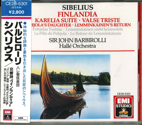 ・アーティスト ジョン・バルビローリ, ハレ管弦楽団 ・タイトル シベリウス管弦楽曲集 ・レーベル・型番 EMI CE285301 ・フォーマット CD ・コンディション(盤) 良い (VG+) ・コンディション(ジャケット) 良い (VG...
