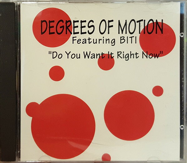 ・アーティスト Degrees Of Motion, Biti ・タイトル Do You Want It Right Now ・レーベル・型番 Esquire CDPRO631 ・フォーマット CD ・コンディション(盤) 良い (VG+)...