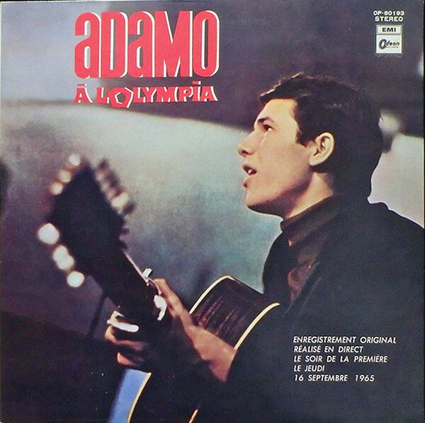 ・アーティスト Adamo ・タイトル Adamo A L'olympia ・レーベル・型番 ODEON OP80193 ・フォーマット LPレコード ・コンディション(盤) 非常に良い(EX) ・コンディション(ジャケット) 良い (VG...
