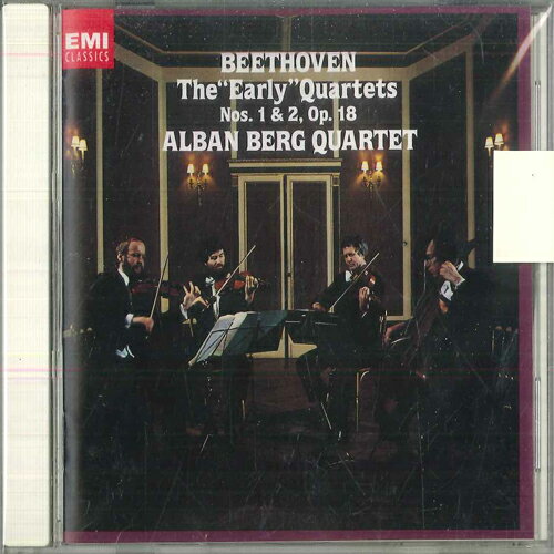 ・アーティスト Alban Berg Quartet ・タイトル Beethoven The "early" Quartets Nos 1&2 Op.18 ・レーベル・型番 EMI Classics TOCE13175 ・フォーマット CD...