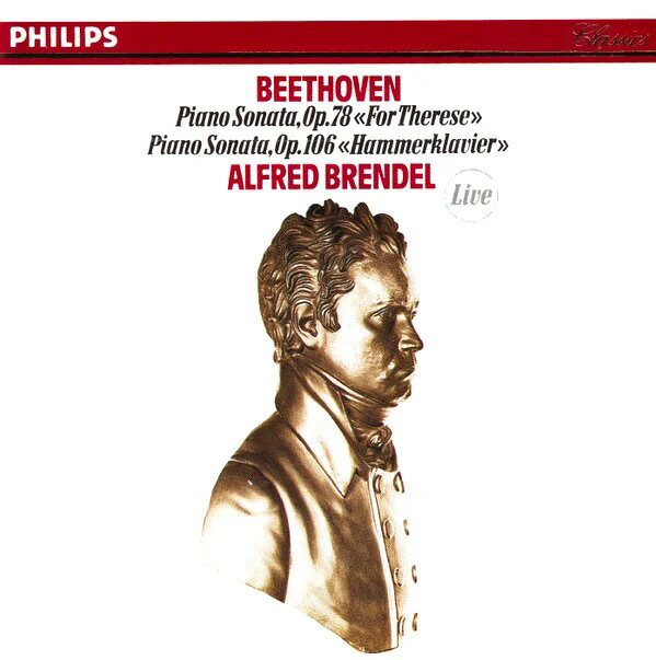 ・アーティスト Alfred Brendel, Ludwig van Beethoven ・タイトル Piano Sonata, Op. 78 "For Therese" - Piano Sonata, Op. 106 "Hammerkla...