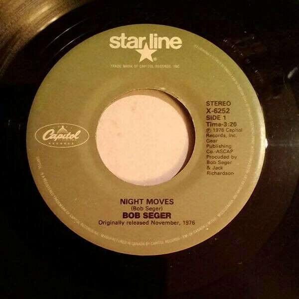 ・アーティスト Bob Seger ・タイトル Night Moves / Mainstreet ・レーベル・型番 Capitol Records X6252 ・フォーマット 7インチレコード ・コンディション(盤) 非常に良い(EX) ・...