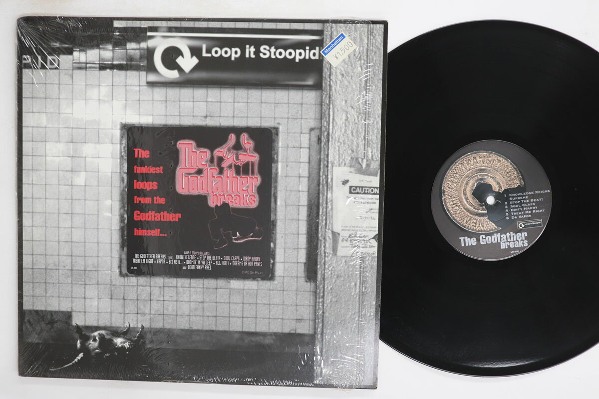 ・アーティスト Unknown Artist ・タイトル The Godfather Breaks ・レーベル・型番 LOOP IT STOOPID! LIS8001 ・フォーマット LPレコード ・コンディション(盤) 良い (VG+) ...