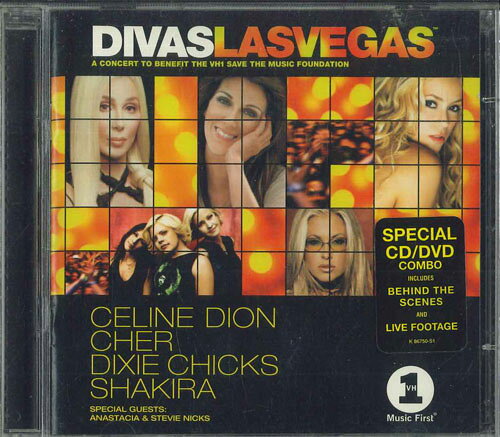 ・アーティスト Various ・タイトル Divas Las Vegas (A Concert To Benefit The Vh1 Save The Music Foundation) ・レーベル・型番 EPIC EK86750 ・フォ...