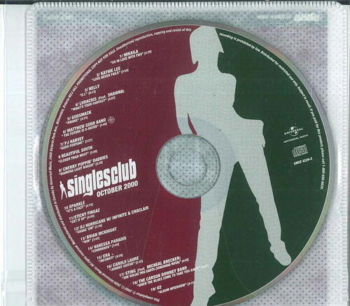 ・アーティスト Various ・タイトル Singlesclub October 2000 ・レーベル・型番 UNIVERSAL MUSIC UMCF42292 ・フォーマット CD ・コンディション(盤) 良い (VG+) ・コンディシ...