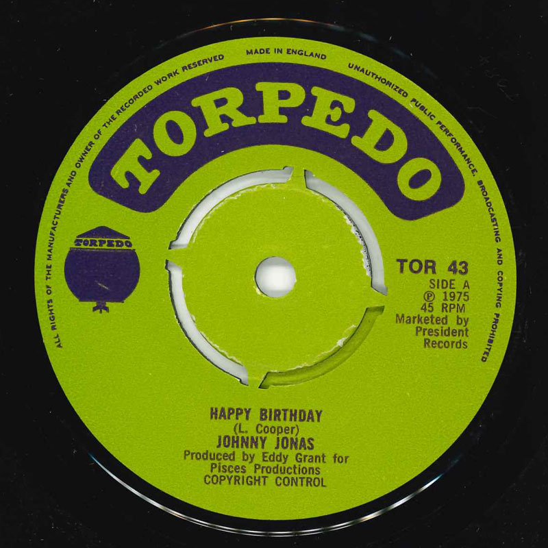 ・アーティスト Johnny Jonas ・タイトル Happy Birthday ・レーベル・型番 Torpedo TOR43 ・フォーマット 7インチレコード ・コンディション(盤) ほぼ新品 (M-) ・コンディション(ジャケット) ...