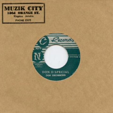 ・アーティスト Don Drummond ・タイトル Don D Special / Fidel ・レーベル・型番 Studio One/Dub Store Records DSRCS7017 ・フォーマット 7インチレコード ・コンディシ...